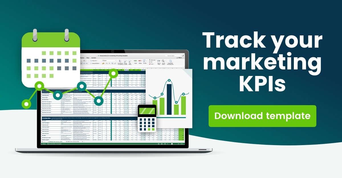 SaaS Marketing KPI Template | theorytwenty7 marketing